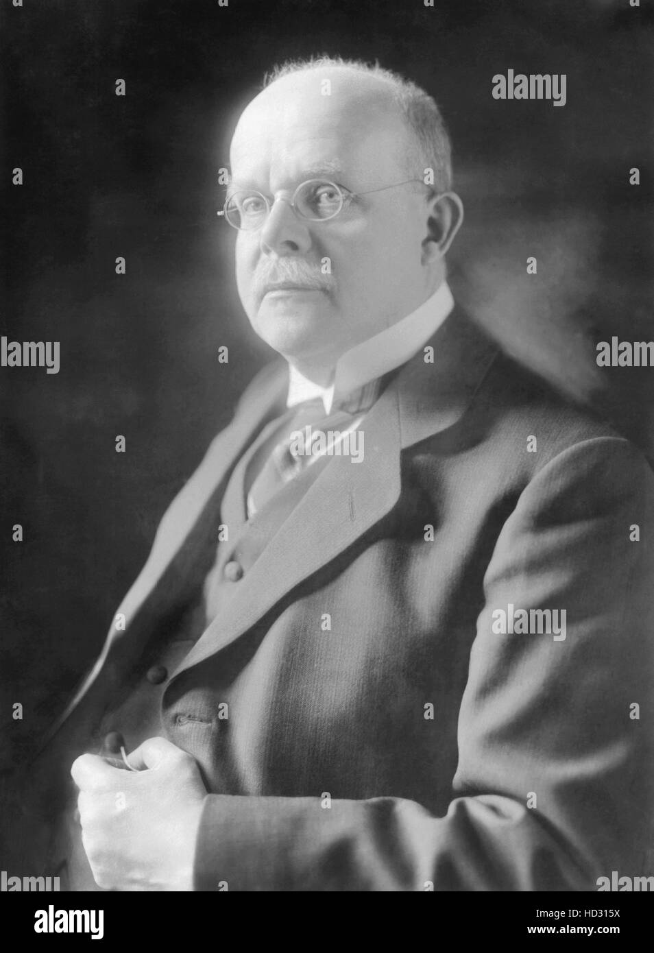 Wilhelm Marx, Chancellor og Germany from 1923-1925 and 1926-1928 Stock ...
