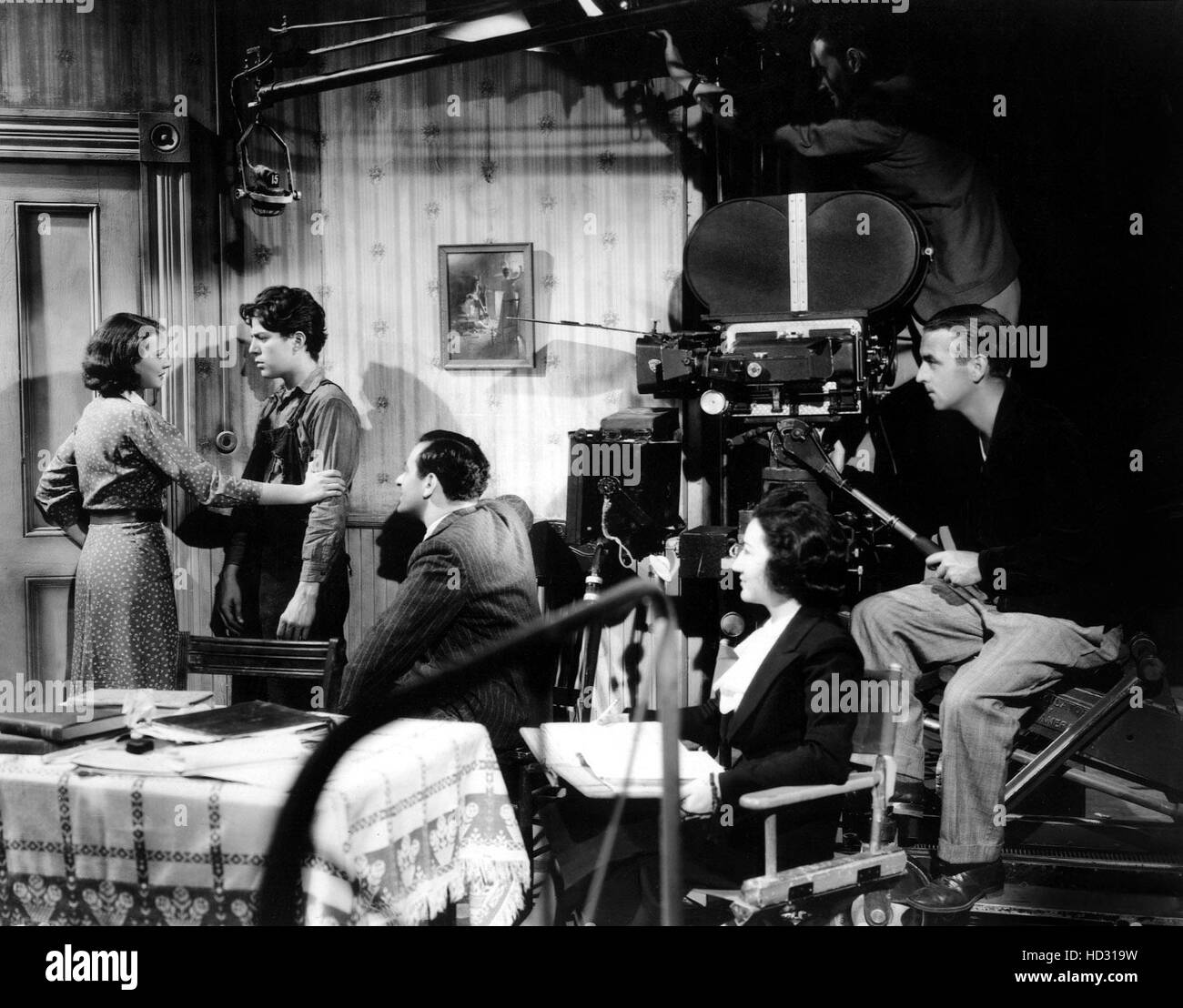 DEAD END, Sylvia Sidney, Billy Halop, William Wyler, 1937 Stock Photo ...