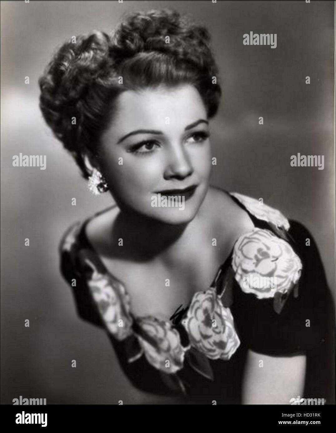 Anne Baxter, mid 1940s Stock Photo - Alamy