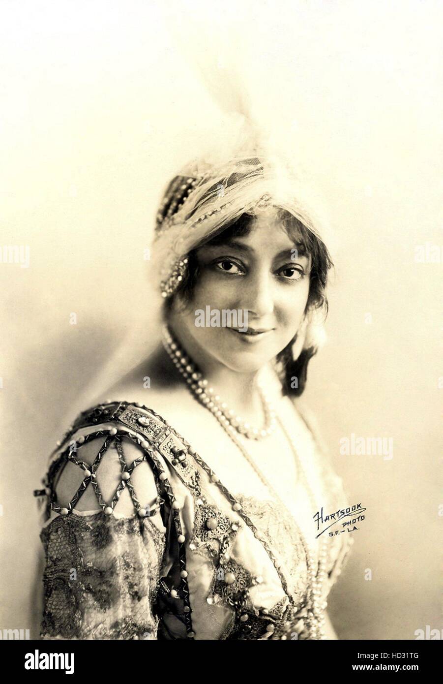 Anna Held, Hartsook portrait, circa 1913 Stock Photo - Alamy