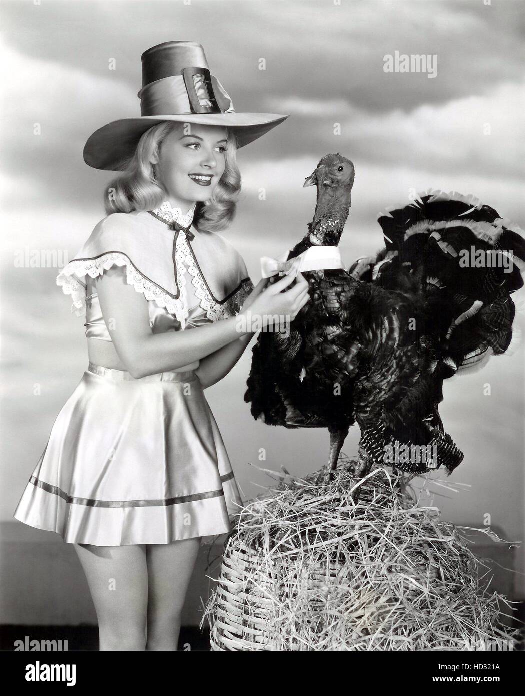 Barbara Bates, late 1940s Stock Photo - Alamy