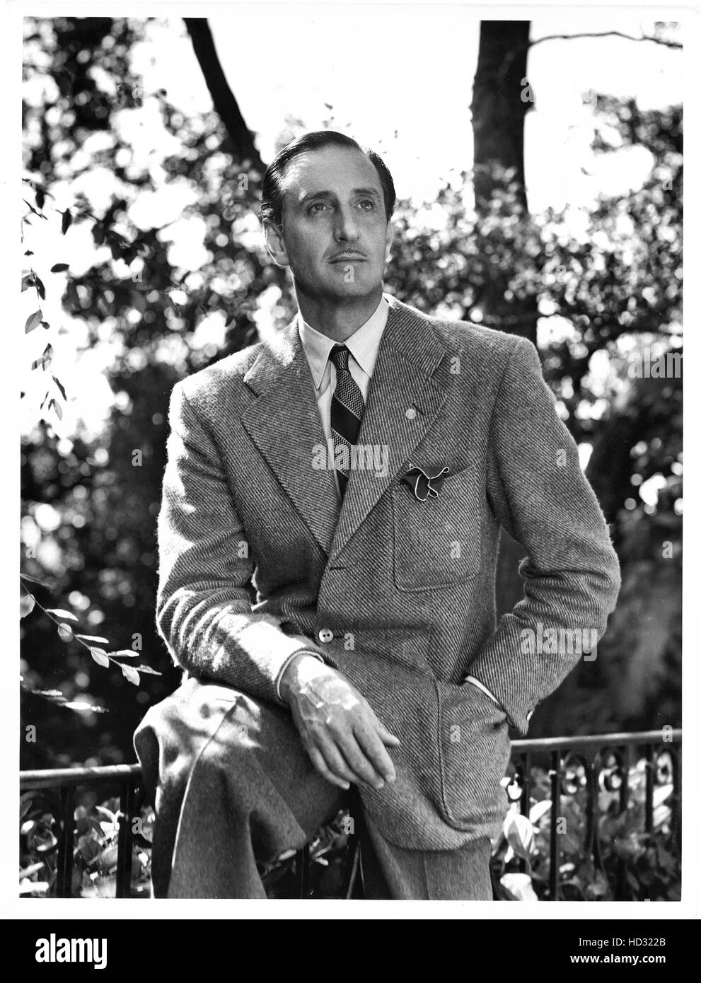 Basil Rathbone, 1940s Stock Photo - Alamy