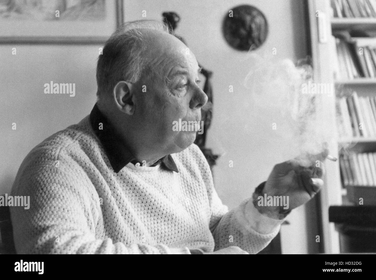 director Jean Renoir, c. 1960s Stock Photo - Alamy