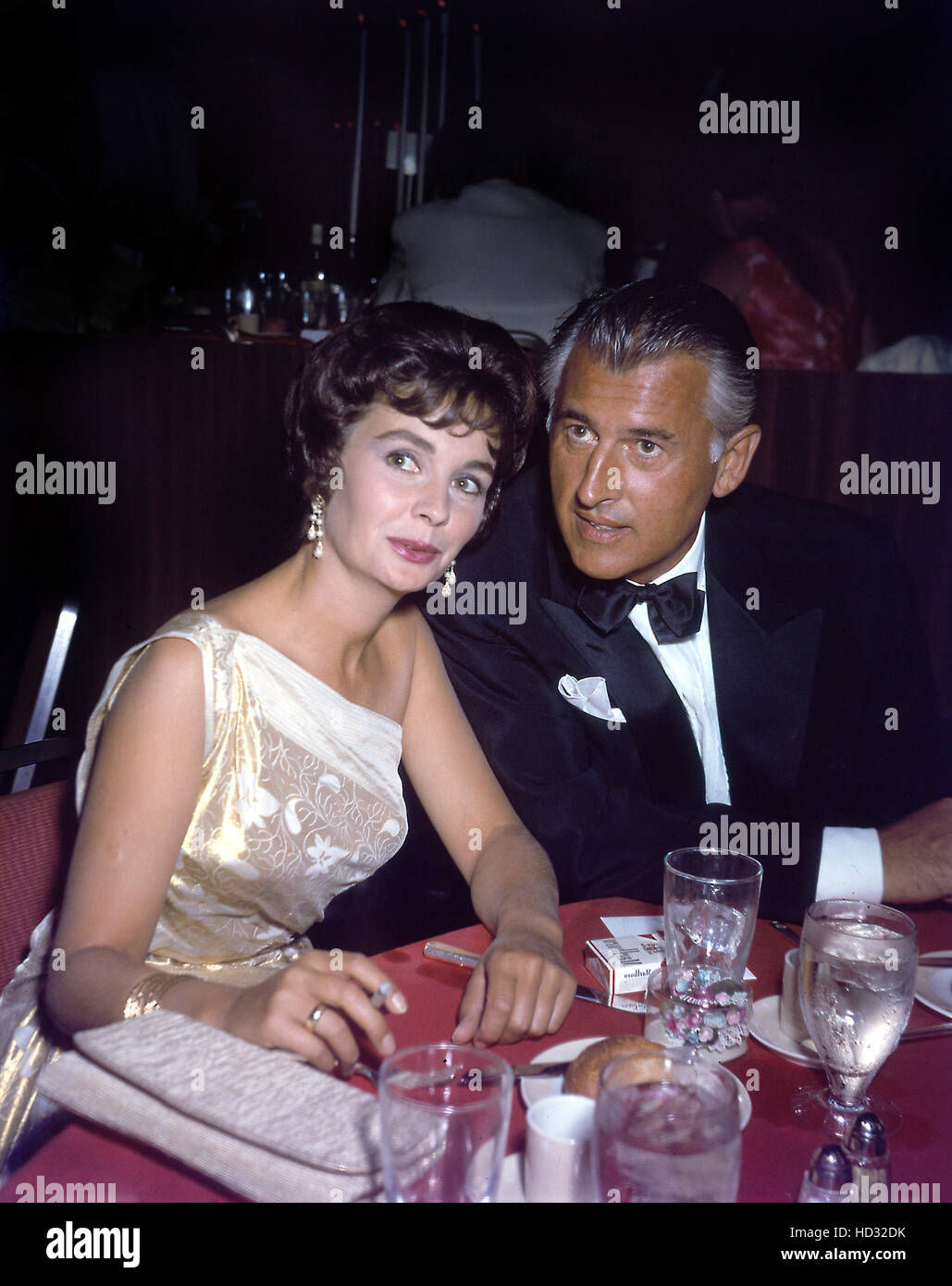 Jean Simmons and Stewart Granger, 1950s Stock Photo - Alamy