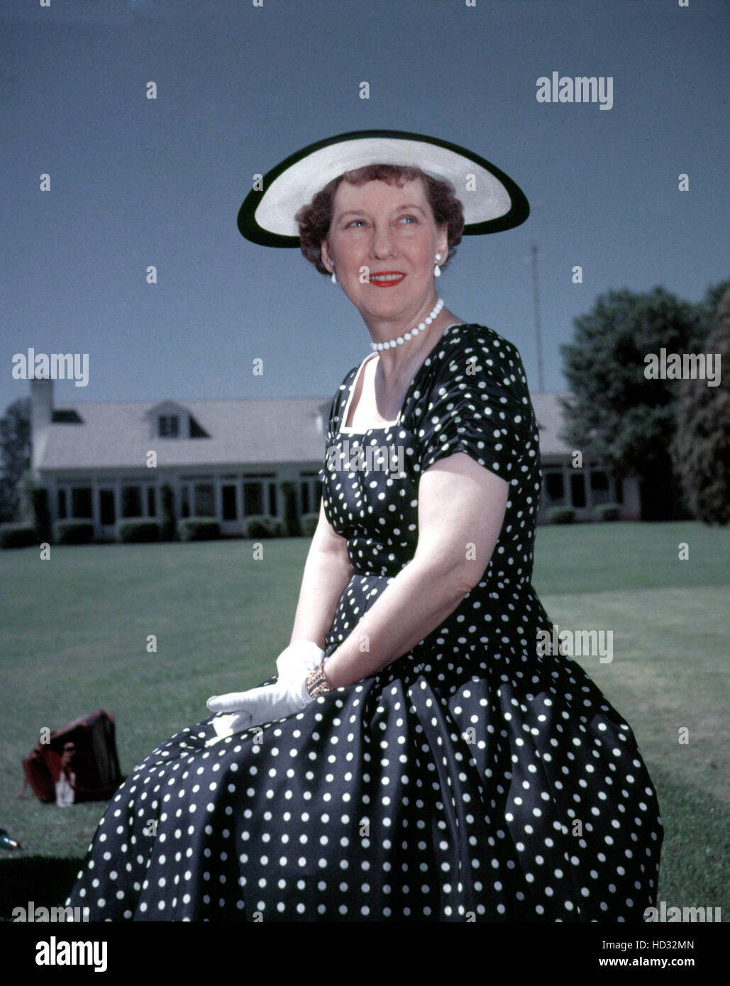 Mamie Eisenhower, 1950s Stock Photo - Alamy