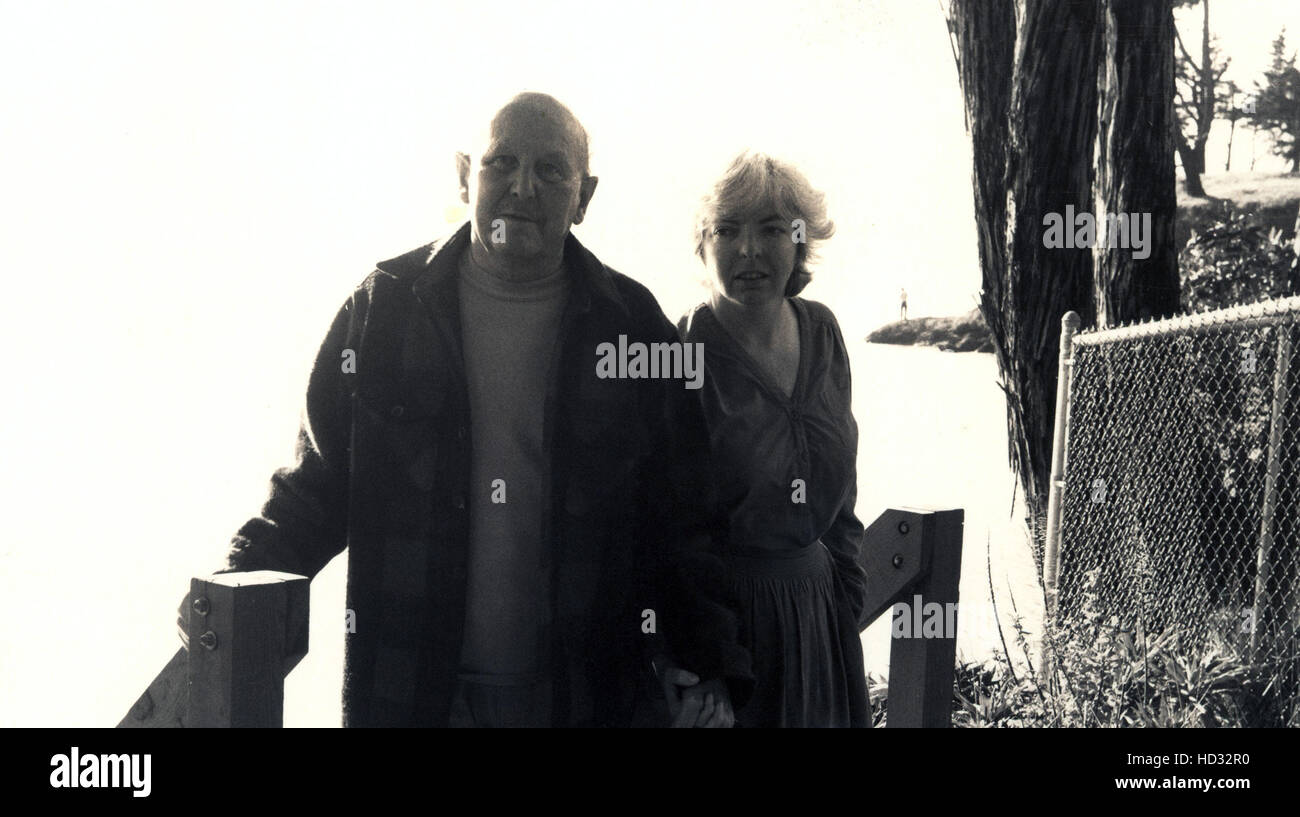 MICHAEL POWELL, wife THELMA SCHOONMAKER, 1980s Stock Photo - Alamy