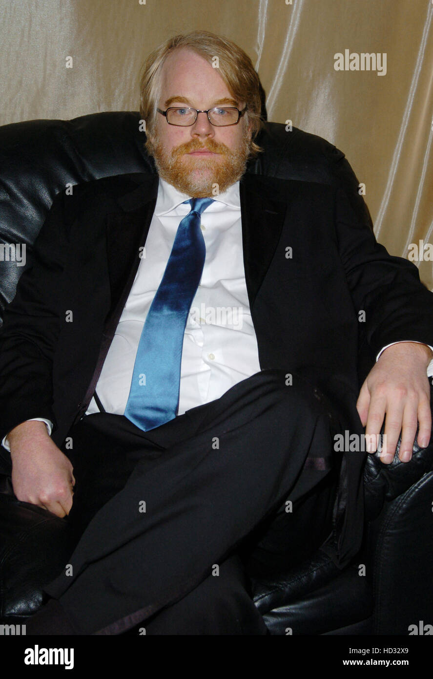 Philip Seymour Hoffman in the greenroom at The SAG Awards, Shrine ...