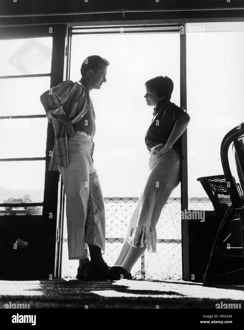 Producer Steve Parker poses with actress/dancer wife Shirley MacLaine ...