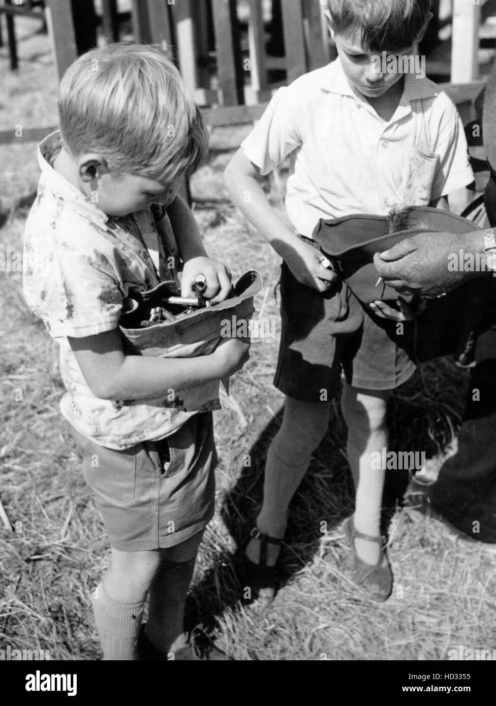 From left: brothers Glyn Baker and Martin Baker, sons of actor Stanley ...
