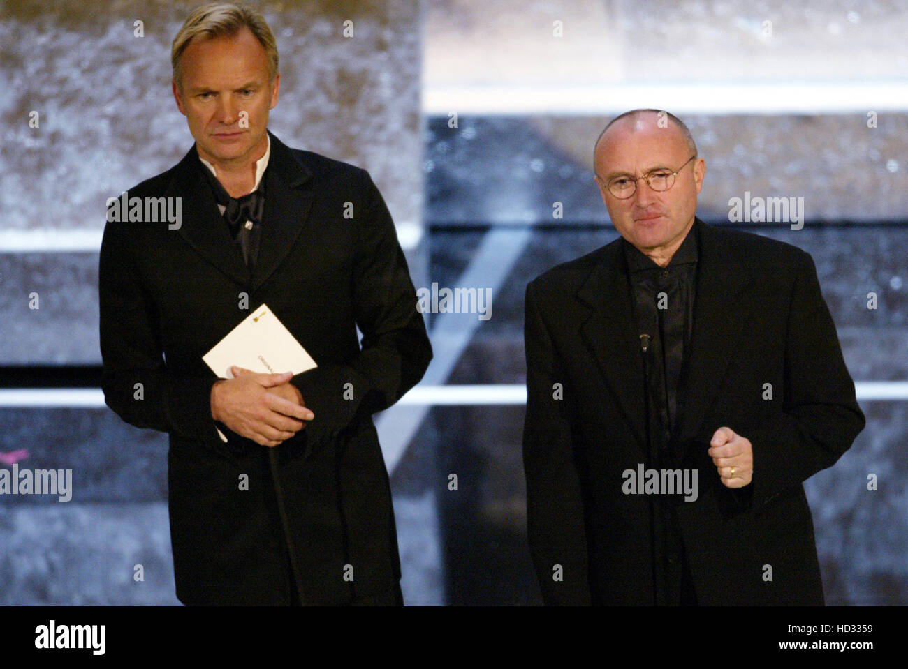 Sting and Phil Collins at the 76th ANNUAL ACADEMY AWARDS, 2/29/2004 ...