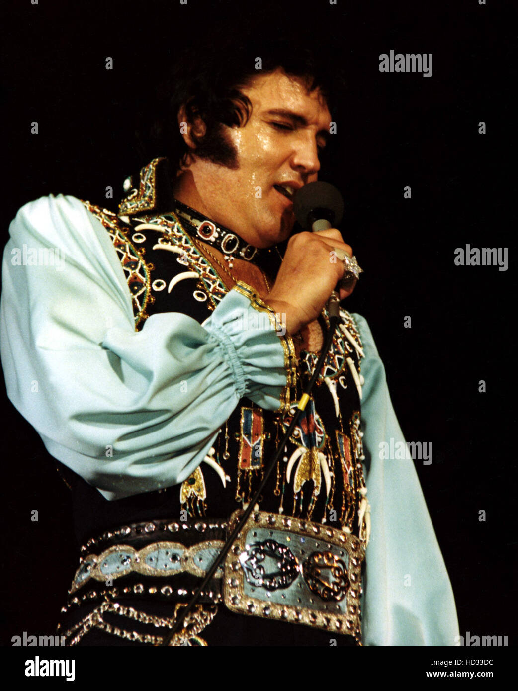 ELVIS PRESLEY, c. mid-1970s Stock Photo - Alamy