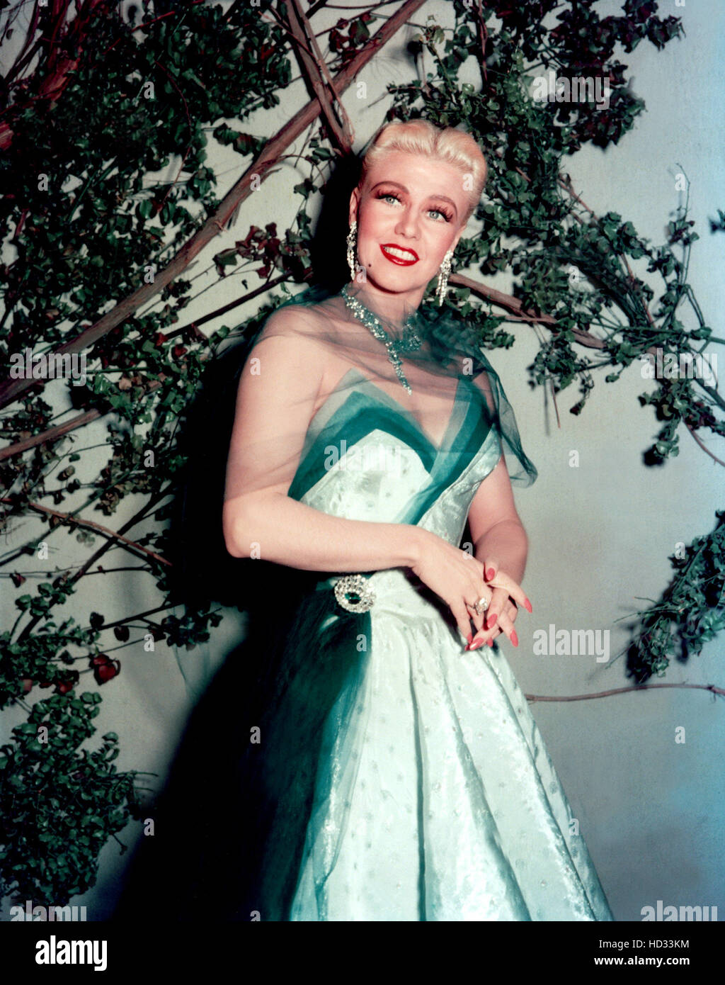 GINGER ROGERS, portrait, circa 1950s Stock Photo - Alamy