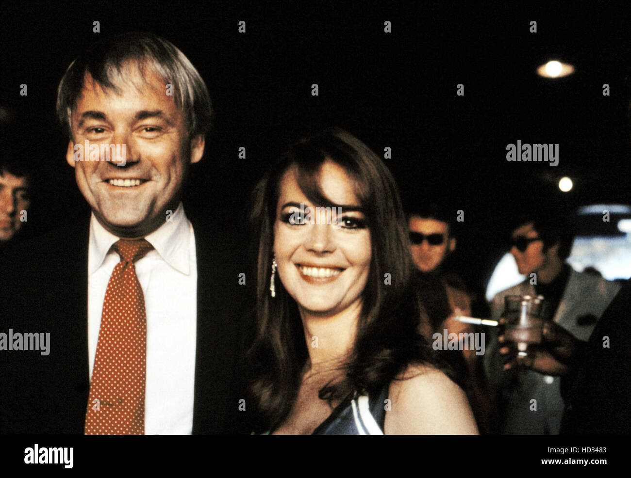 Richard Gregson (Wood's 2nd husband), Natalie Wood, circa late 1960s ...