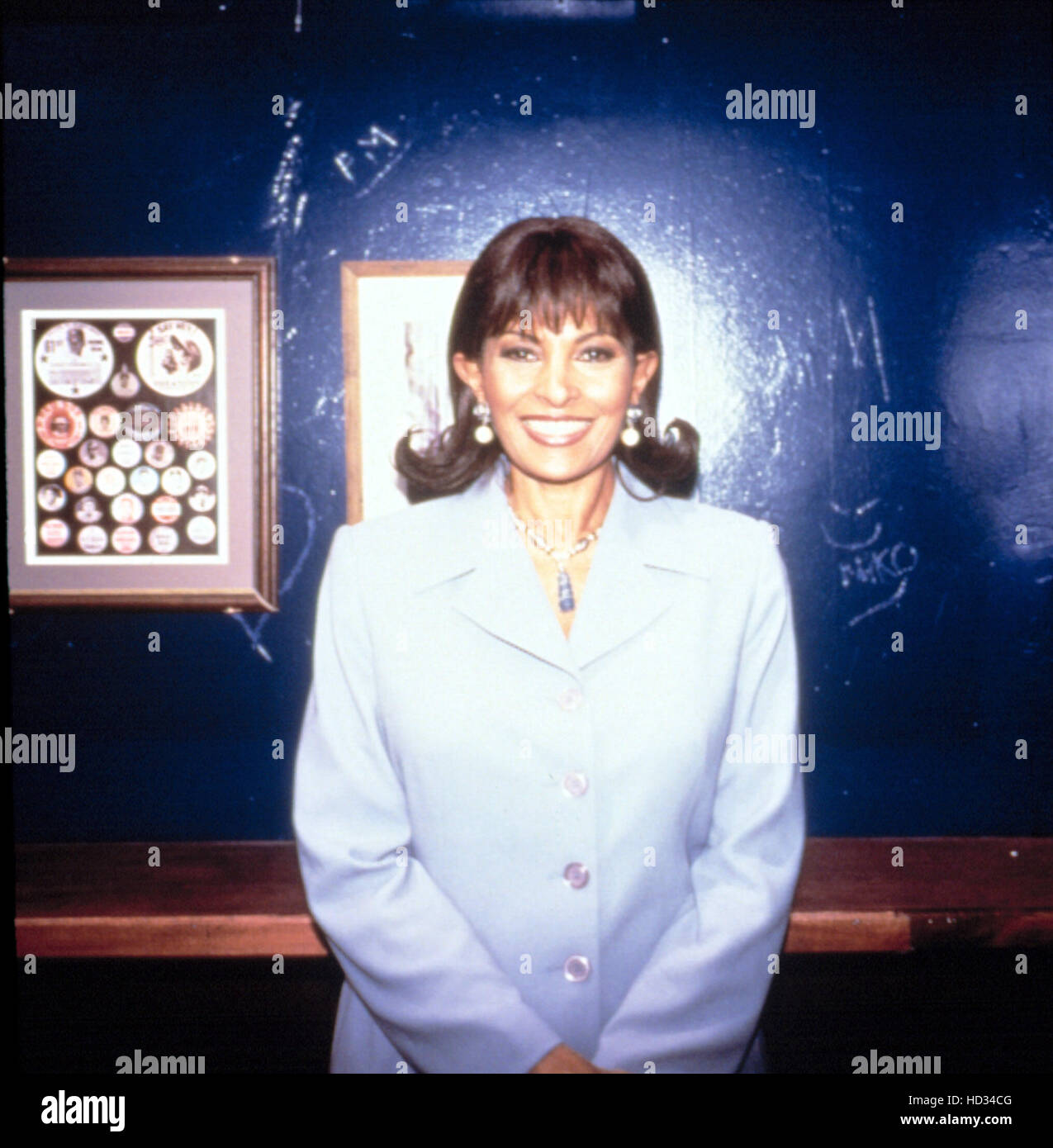 Pam Grier during the tv series "Linc's", 1998-2000 Stock Photo - Alamy