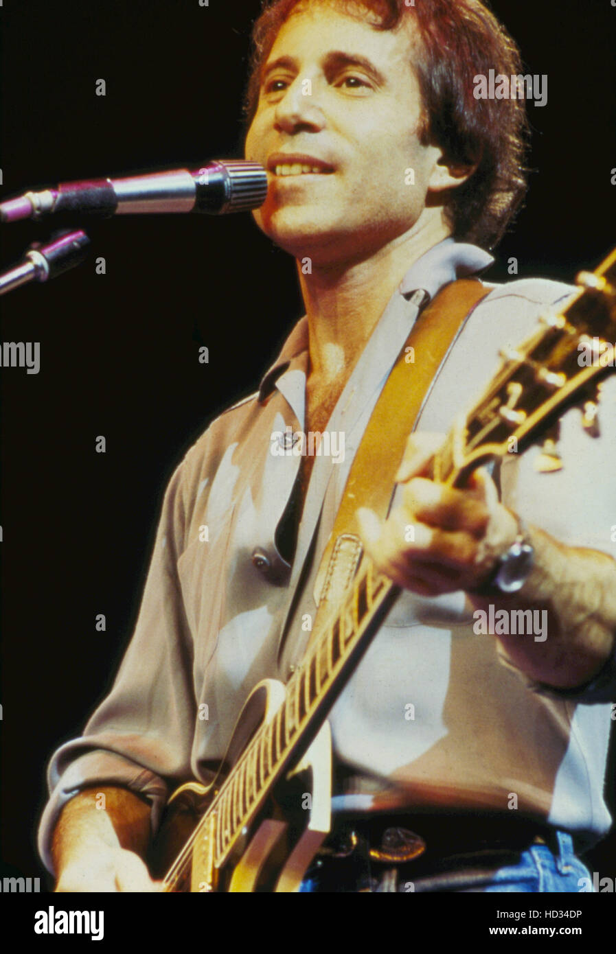 Paul Simon, 1980s Stock Photo - Alamy