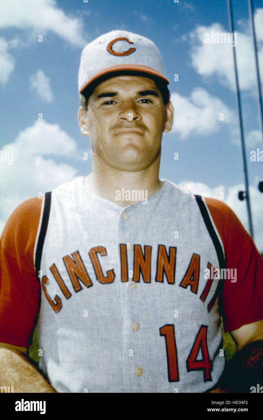 Pete Rose, Cincinnati Reds, 1970s Stock Photo - Alamy