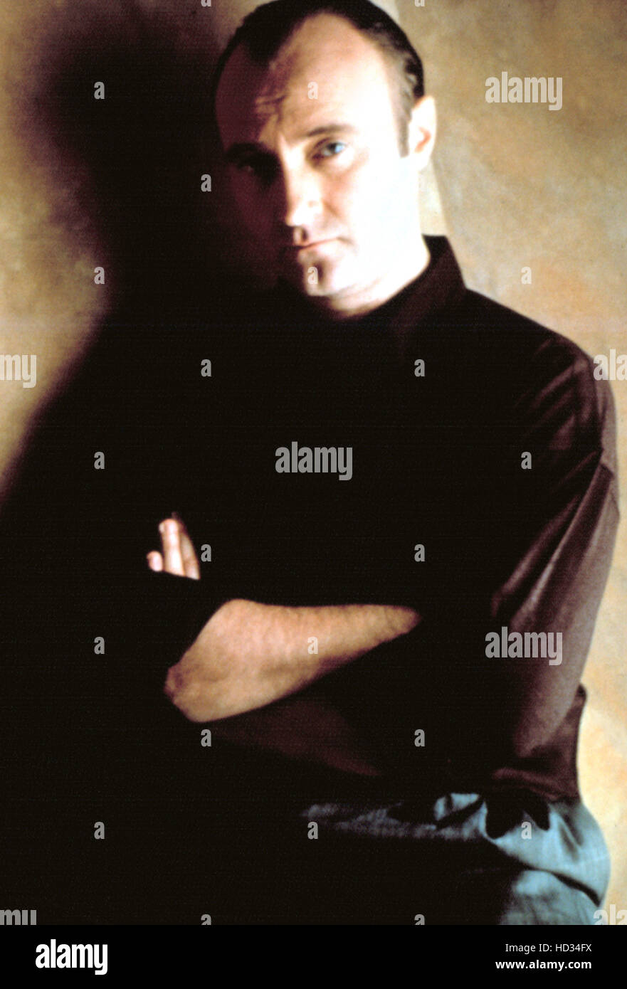 Phil Collins, portrait ca. 1990 Stock Photo - Alamy