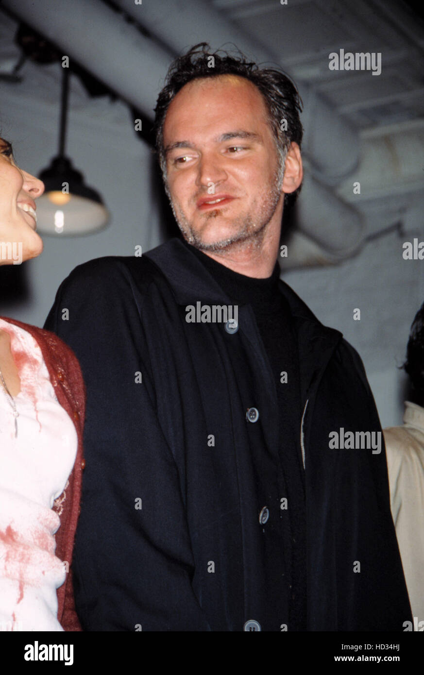 Quentin Tarantino at premiere of Wait Until Dark, 4/5/1998 Stock Photo ...