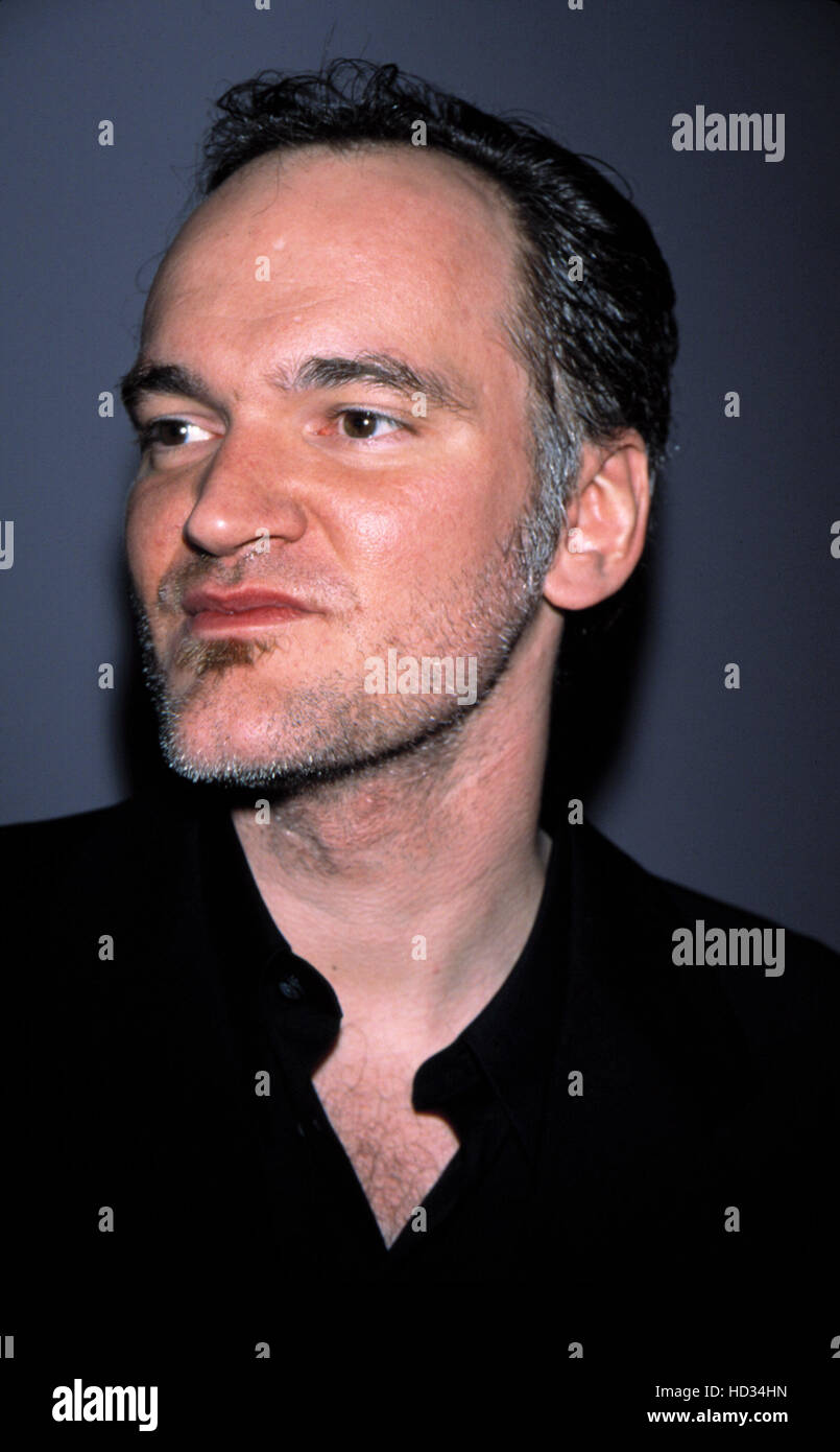 Quentin Tarantino at premiere of Wait Until Dark, 4/5/1998 Stock Photo ...