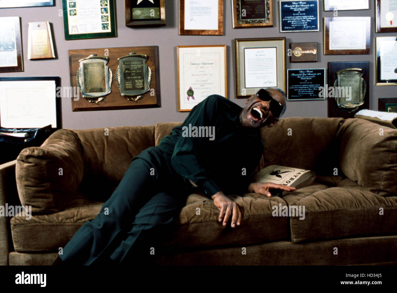 Ray Charles, 1988 Charles Bush/Courtesy Everett Collection Stock Photo ...