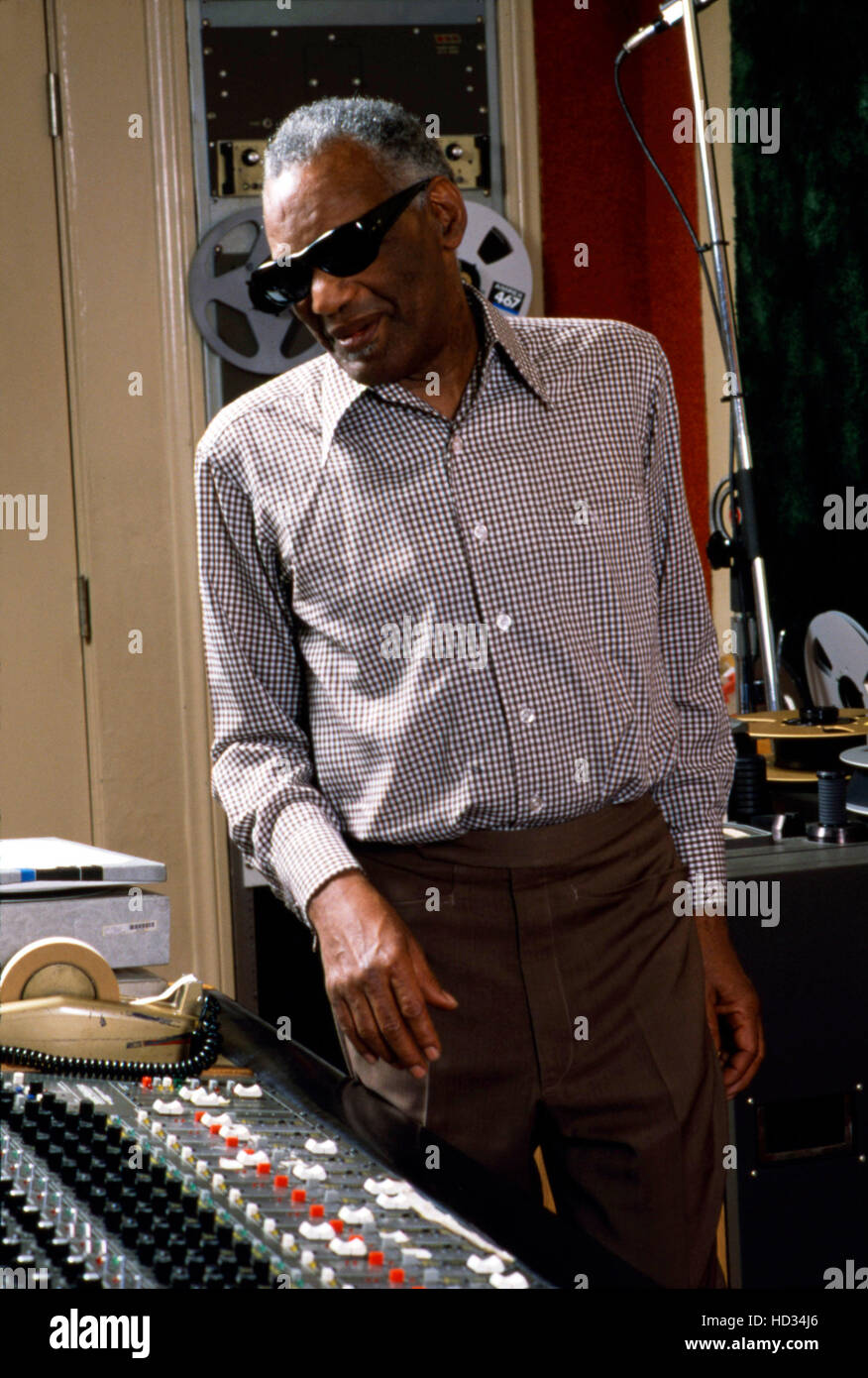 Ray Charles, 1988 Charles Bush/Courtesy Everett Collection Stock Photo ...