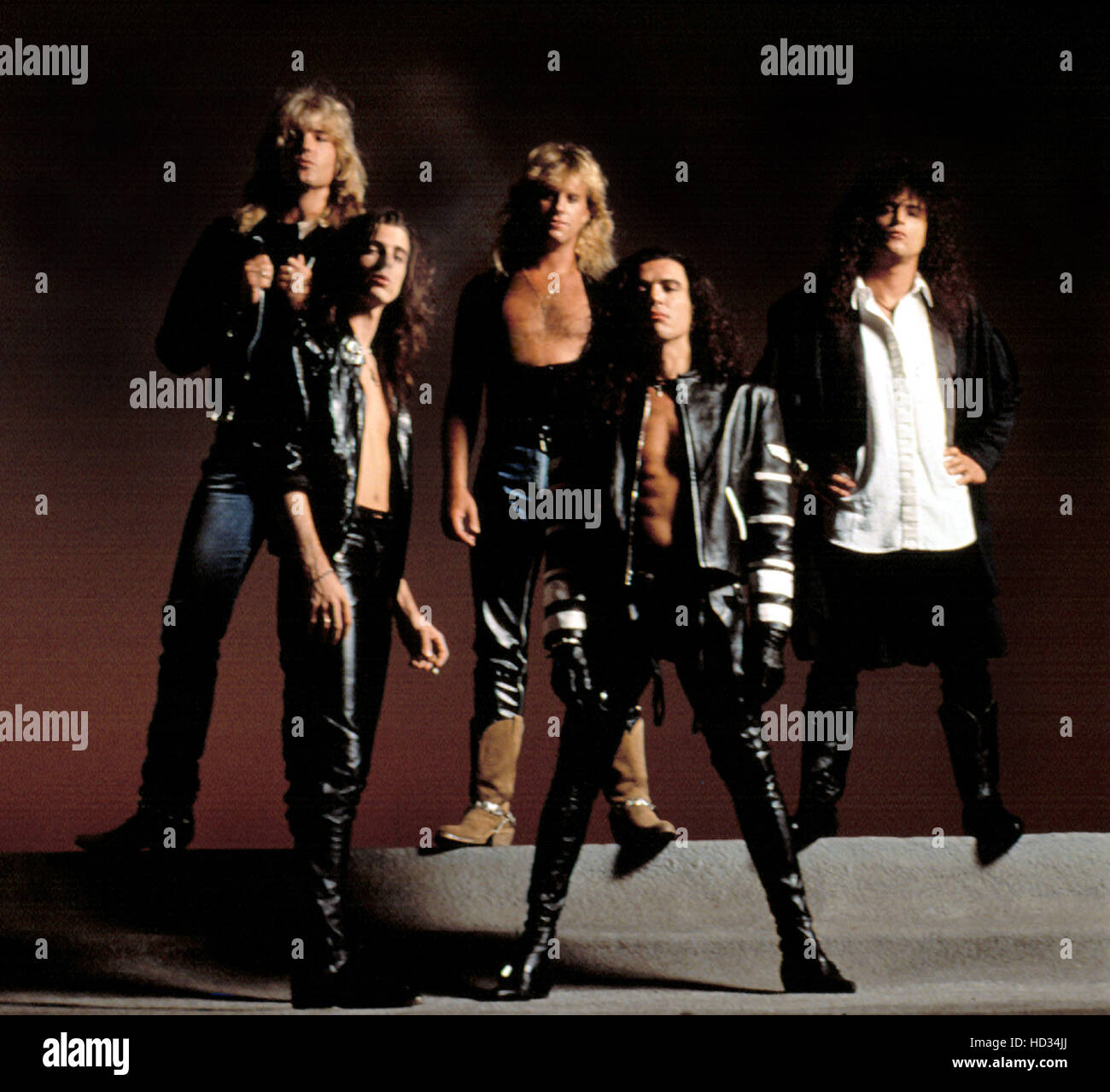 RATT, Stephen Pearcy, Robbin Crosby, Warren DeMartini, Juan Croncier ...