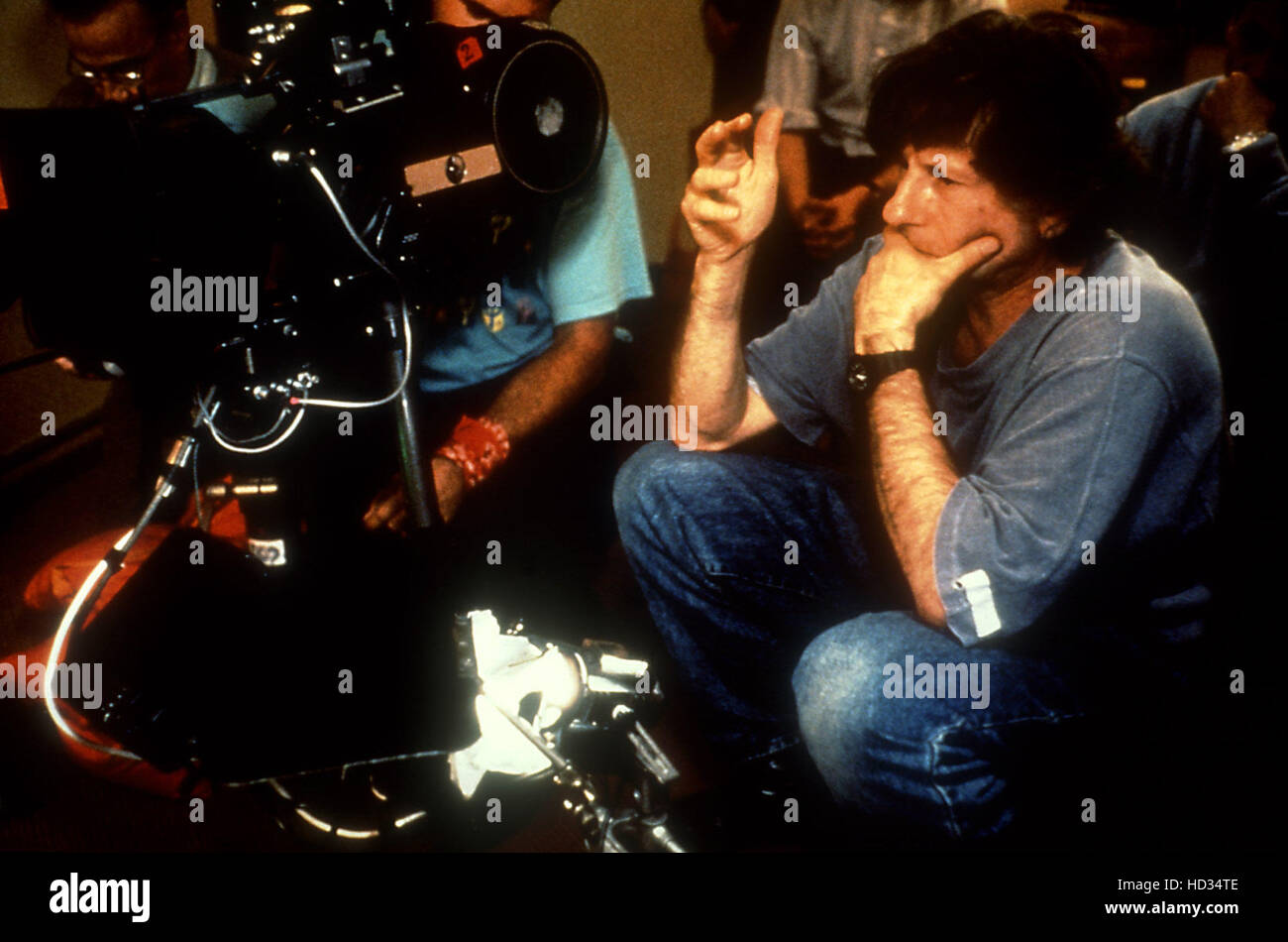 ROMAN POLANSKI during production of BITTER MOON, 1992 Stock Photo - Alamy