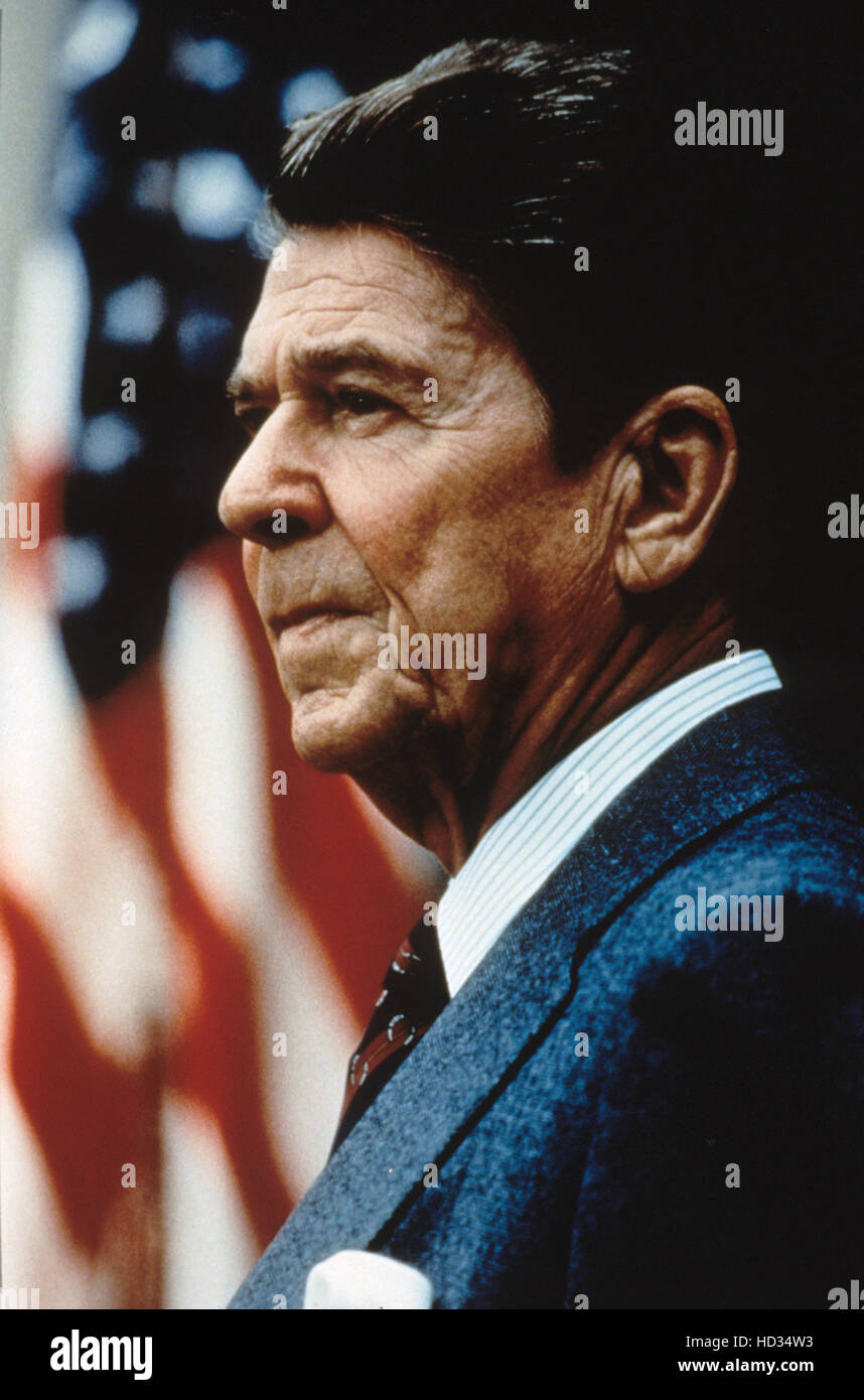 Ronald Reagan, 1980s Stock Photo - Alamy
