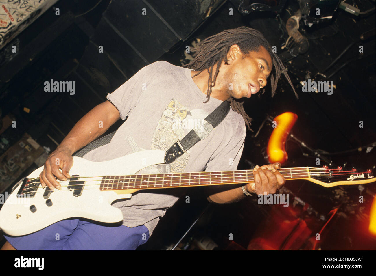 Skeeter Thompson performing with Scream, CBGB's, New York, NY, June ...