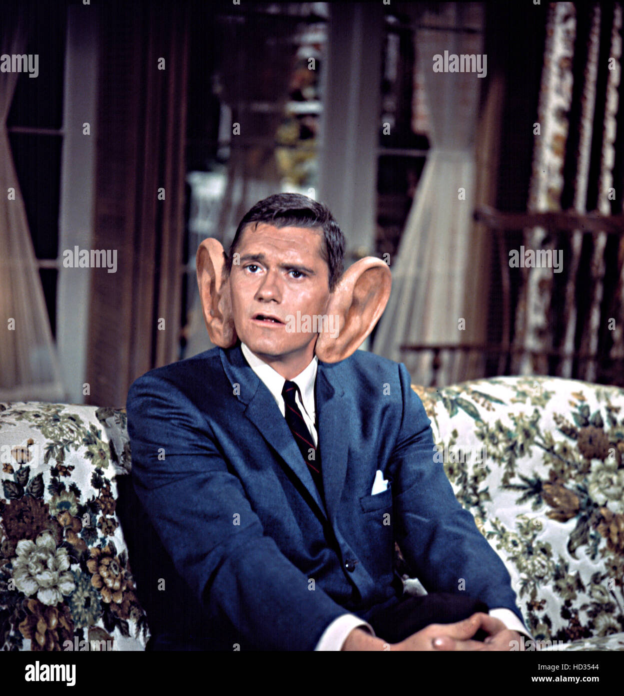 BEWITCHED, Dick York, with giant-sized ears, in the Season 4 episode ...