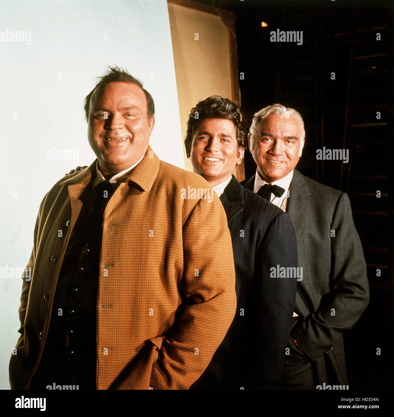BONANZA, Dan Blocker, Michael Landon, Lorne Greene, 1959-73 Stock Photo ...