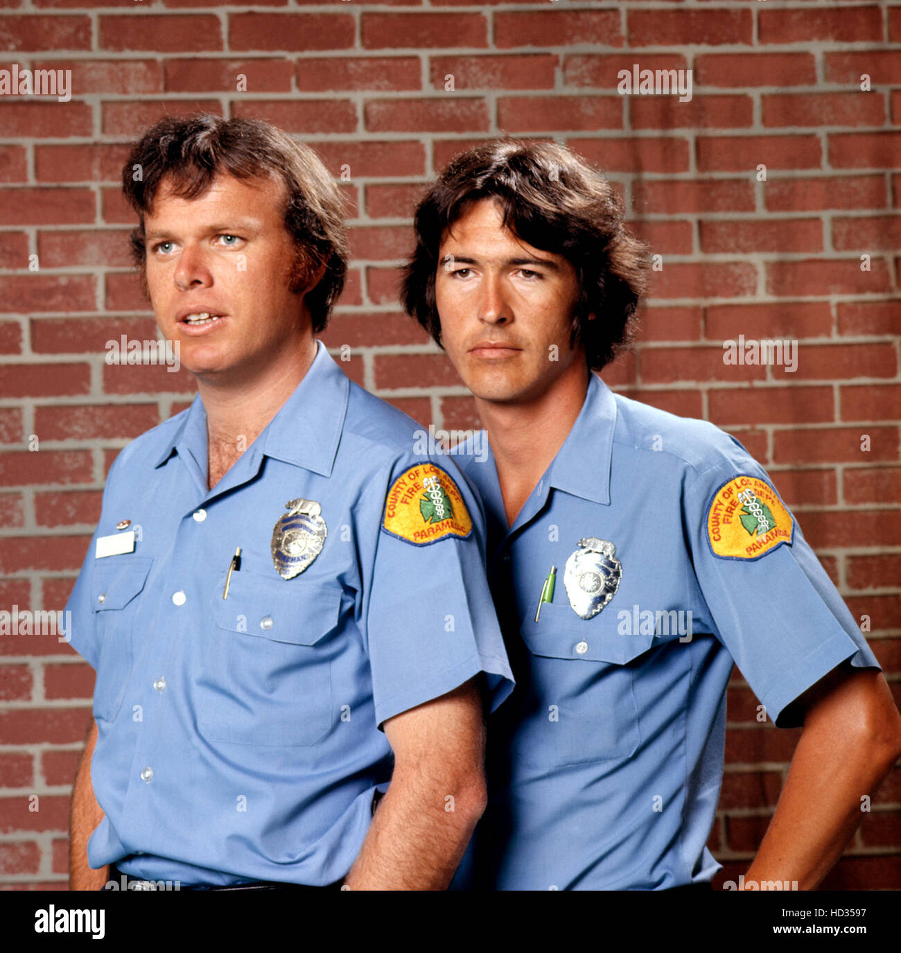 EMERGENCY!, Kevin Tighe, Randolph Mantooth, 1972-77 Stock Photo - Alamy