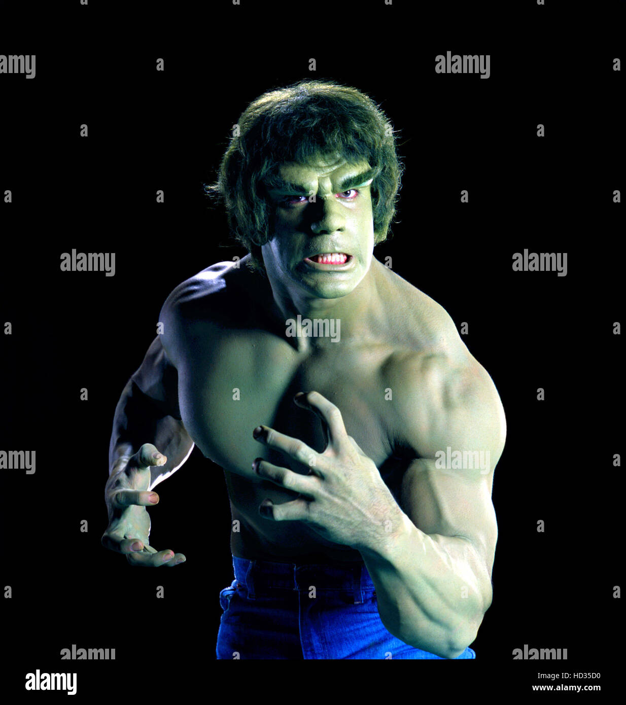 INCREDIBLE HULK, Lou Ferrigno, 1978-82 Stock Photo - Alamy