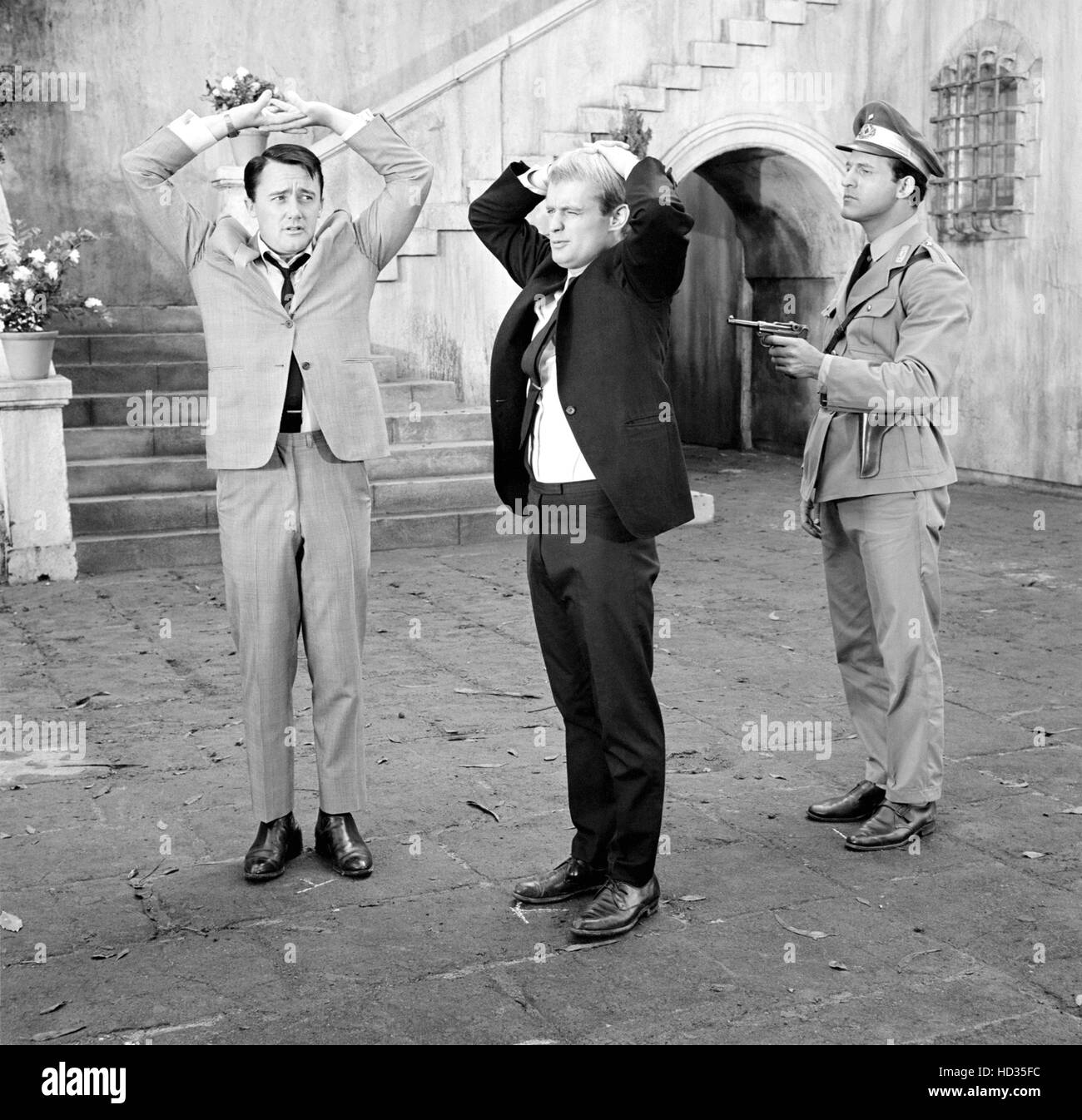 THE MAN FROM U.N.C.L.E., Robert Vaughn, David McCallum, 1964-1968 Stock Photo - Alamy