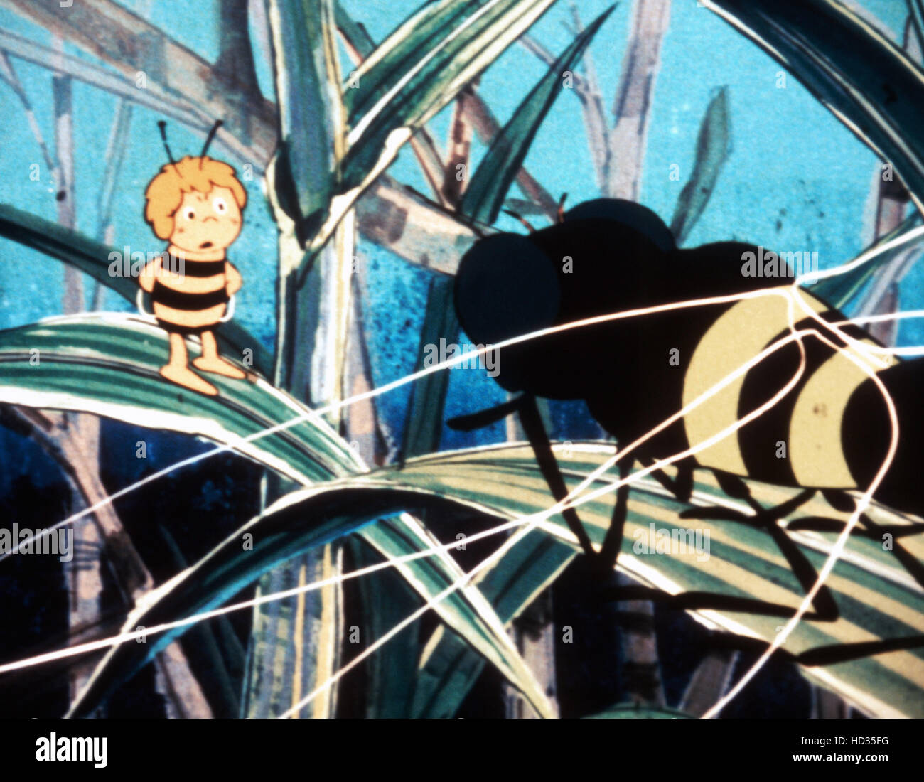 MAYA THE BEE, Maya the bee (left), 1975-79 Stock Photo - Alamy