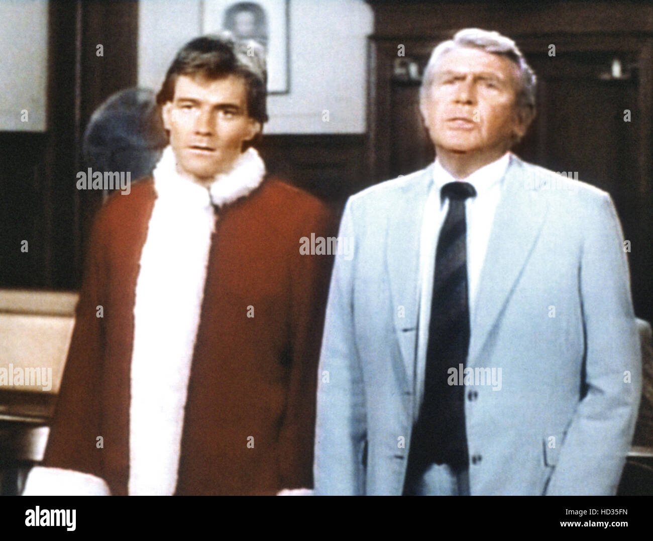 MATLOCK, (from left): Bryan Cranston, Andy Griffith, 'The Gift ...
