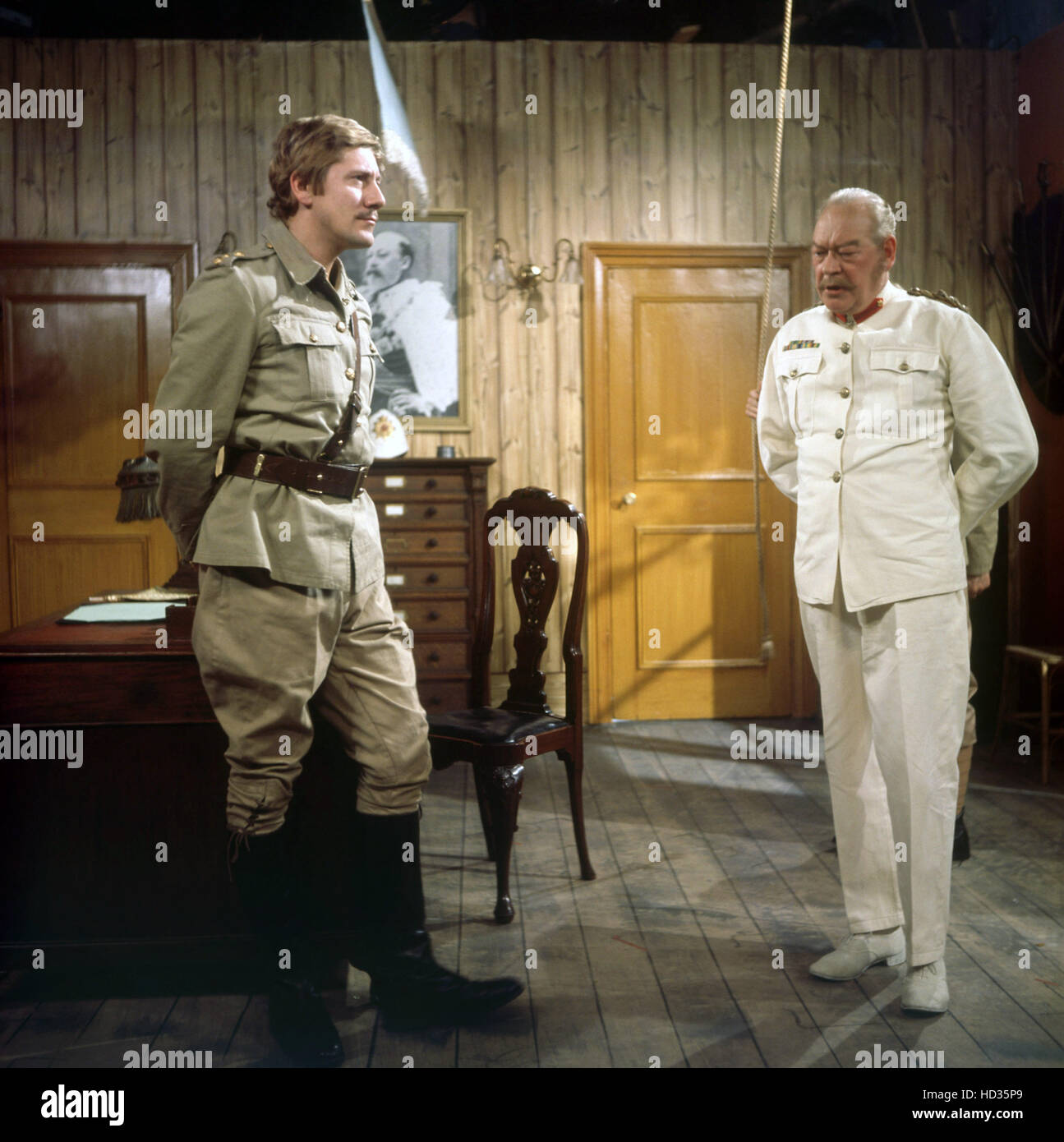 VIRGIN OF THE SECRET SERVICE, Clinton Greyn (left), 1968 Stock Photo ...