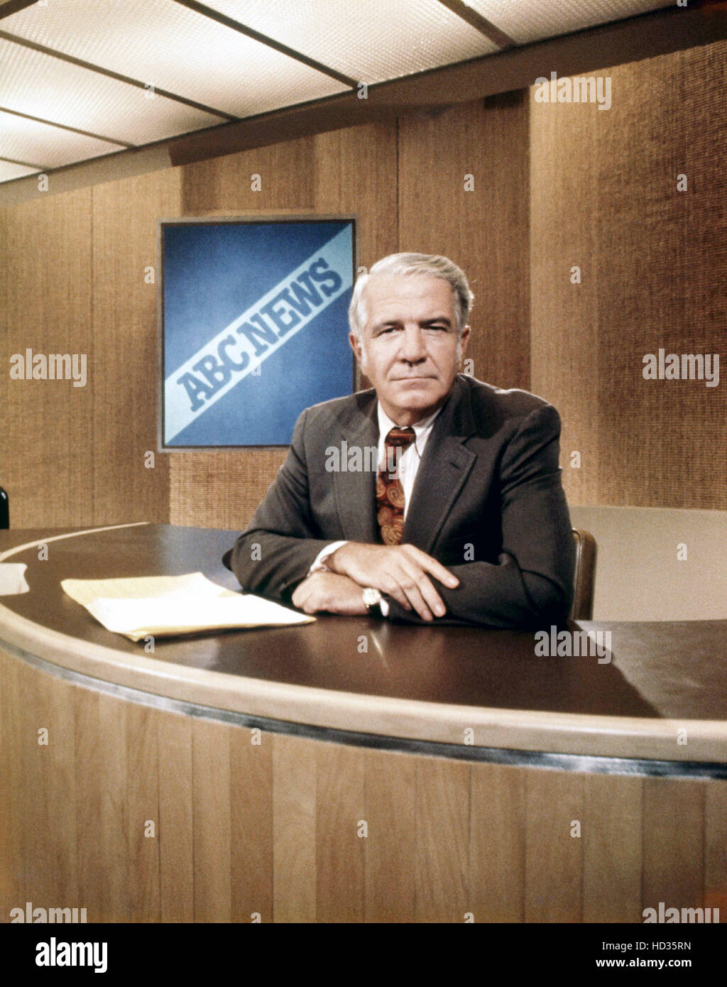 ABC NEWS, Harry Reasoner (ca. 1976), 1956-, ©ABC/courtesy Everett ...