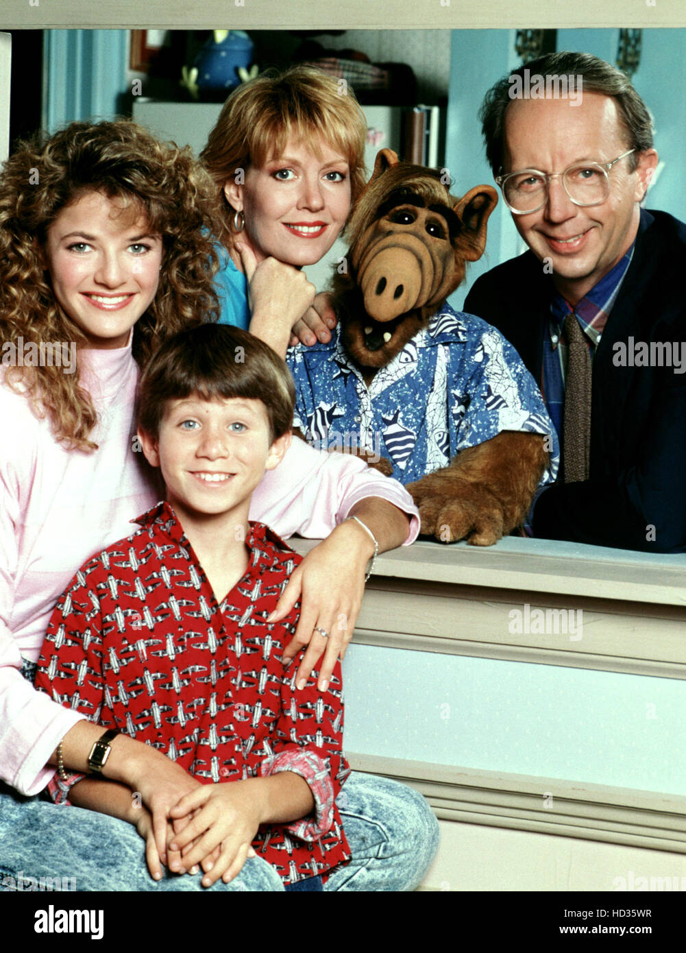 ALF, Andrea Elson, Benji Gregory, Anne Schedeen, Alf, Max Wright, 1986 ...