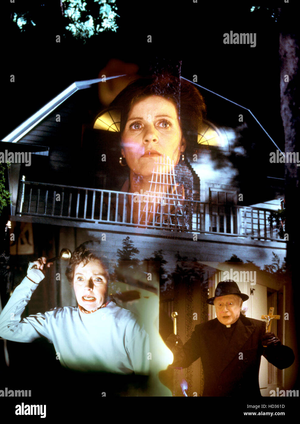AMITYVILLE: THE EVIL ESCAPES, (clockwise from top): Patty Duke, Norman ...
