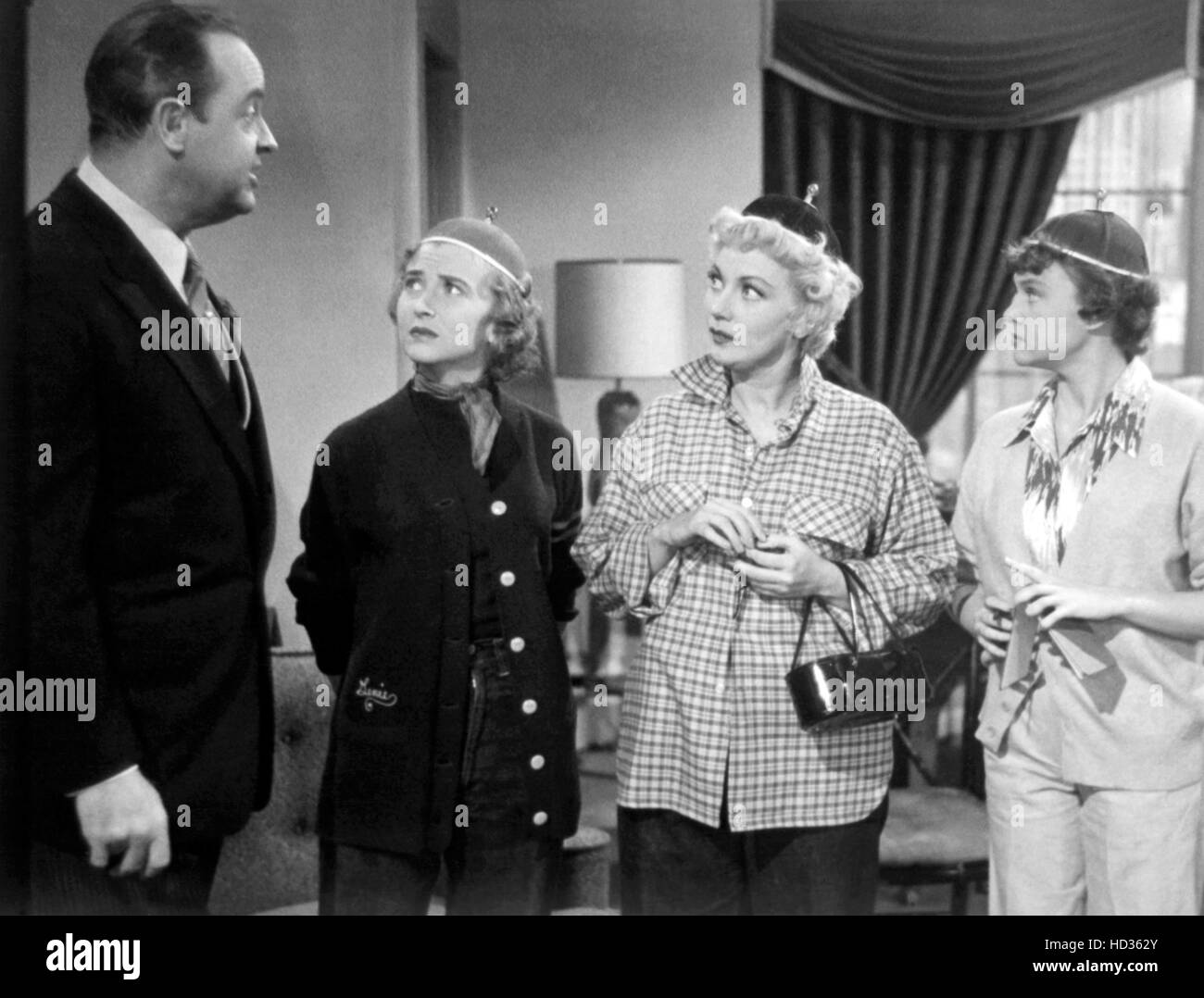 THE ANN SOTHERN SHOW, first, third and fourth from left: Grady Sutton ...