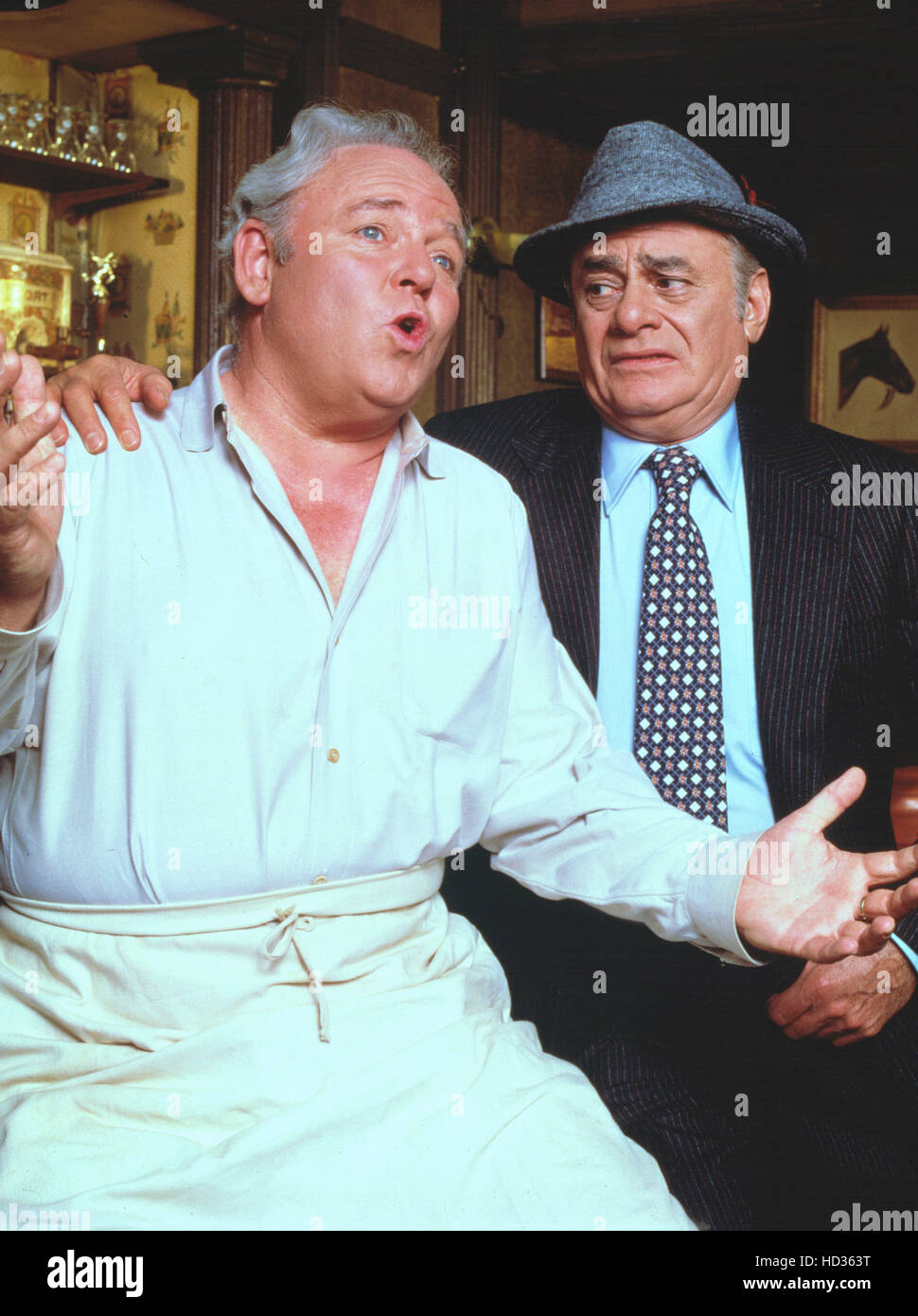 ARCHIE BUNKER'S PLACE, Carroll O'Connor, Martin Balsam, 1979-1983 Stock ...