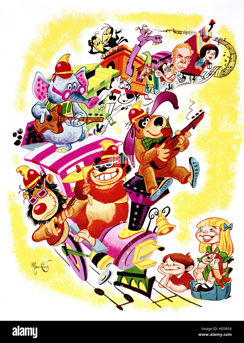 THE BANANA SPLITS, (key art), 1968-1970 Stock Photo - Alamy