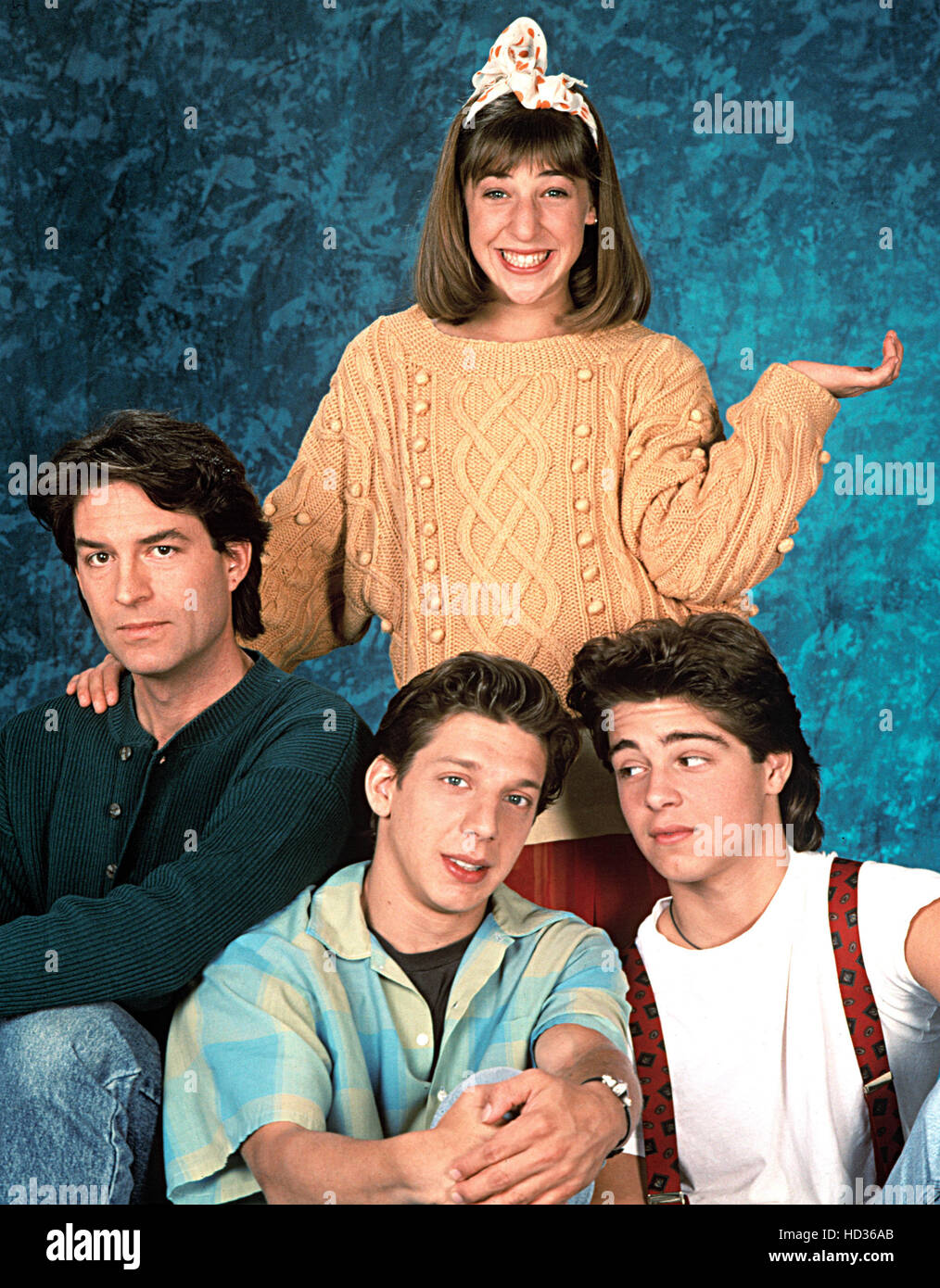 BLOSSOM, Mayim Bialik, Ted Wass, Michael Stoyanov, Joey Lawrence, 1991 ...