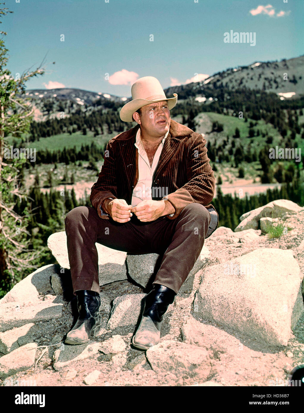 BONANZA, Dan Blocker (1960s), 1959-73 Stock Photo - Alamy