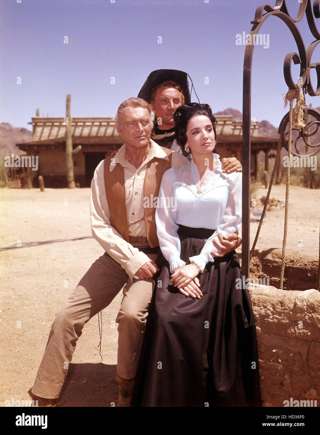 HIGH CHAPARRAL, Leif Erickson, Cameron Mitchell, Linda Cristal, 1967 ...