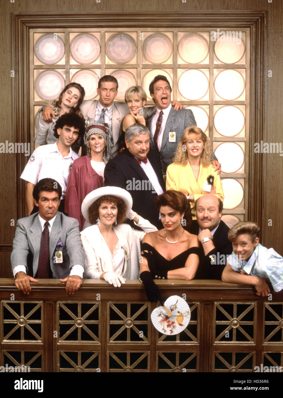JURY DUTY: THE COMEDY, (top l-r): Madchen Amick, Stephen Baldwin ...