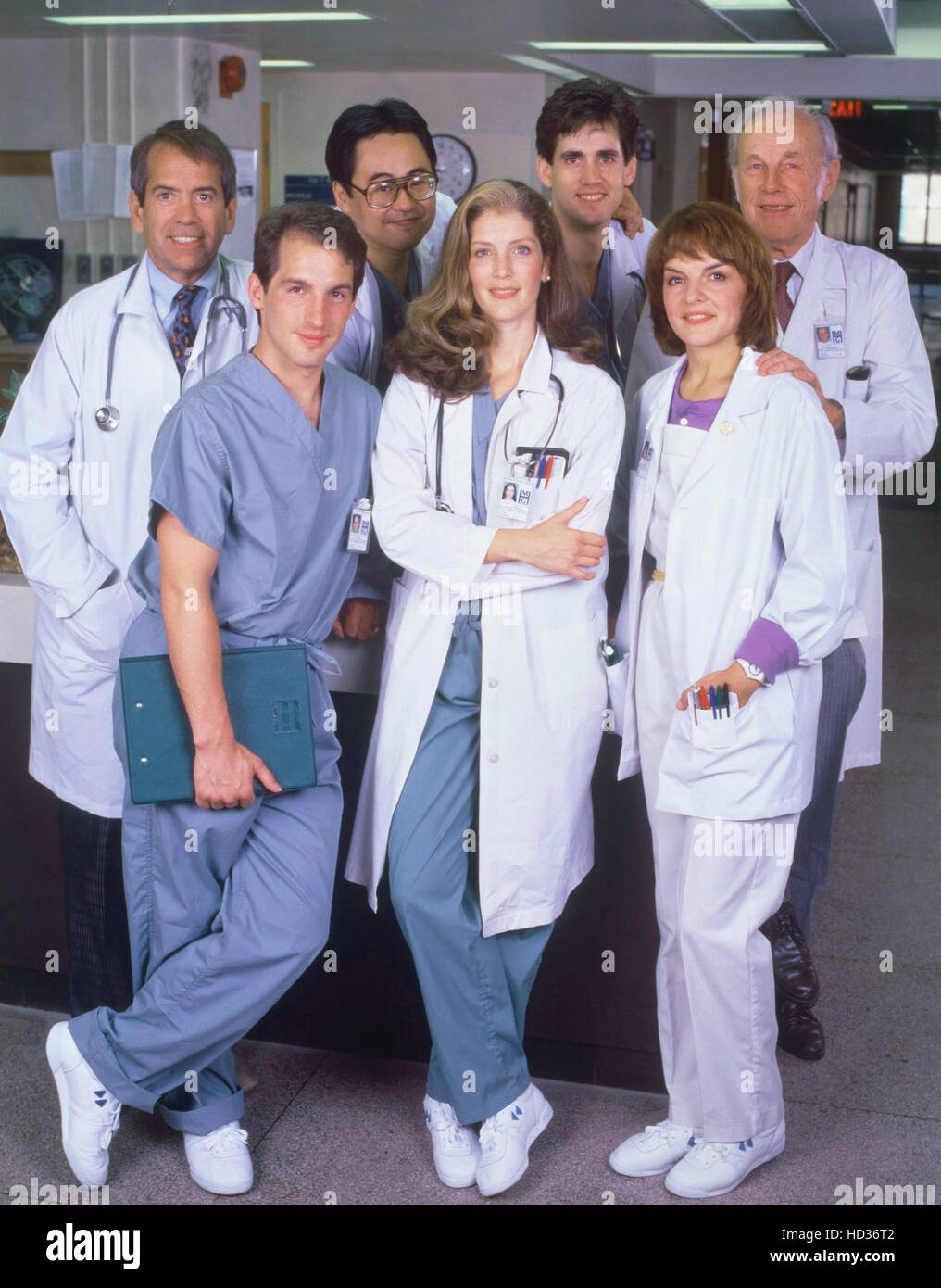 KAY O'BRIEN, front from left: Brian Benben, Patricia Kalember ...