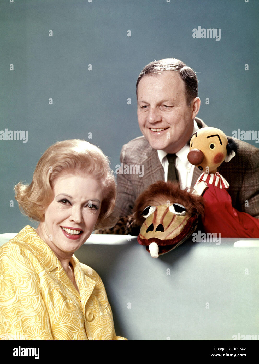 KUKLA FRAN AND OLLIE, Fran Allison, Burr Tillstrom, Oliver Dragon ...