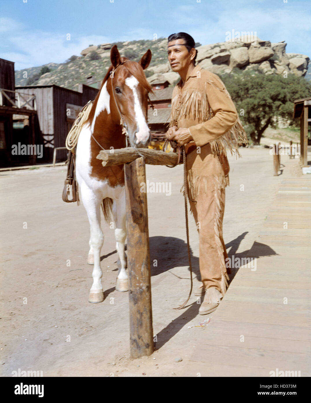 THE LONE RANGER, Jay Silverheels, 1949-1957 Stock Photo - Alamy